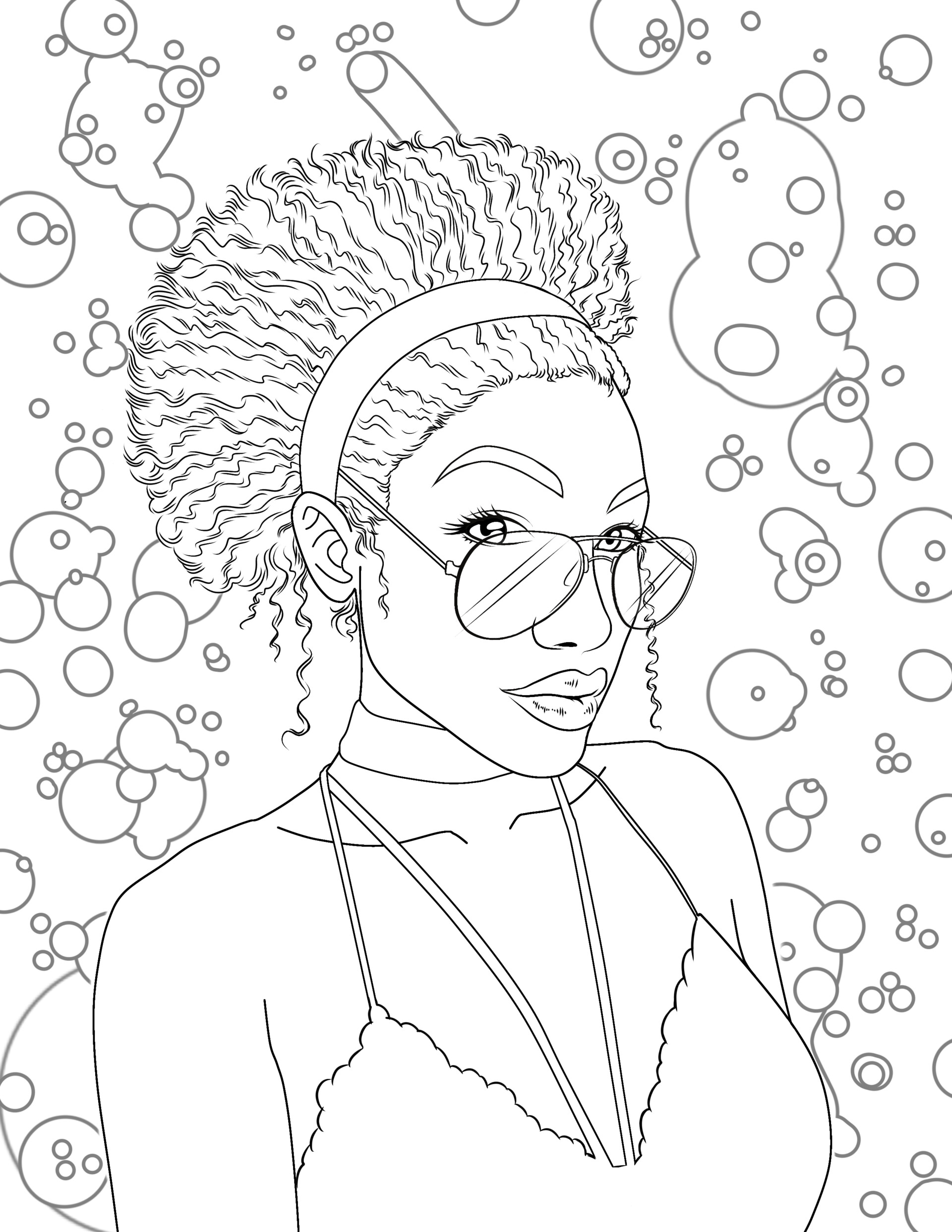 ArtStation - lineart Girls