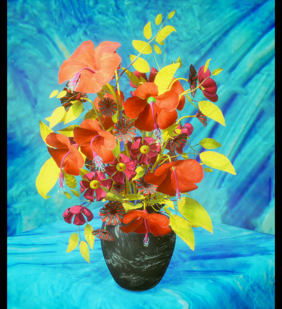 Yanis Bourcet - "Bouquet of Fleurs" Workshop - Anatole France School