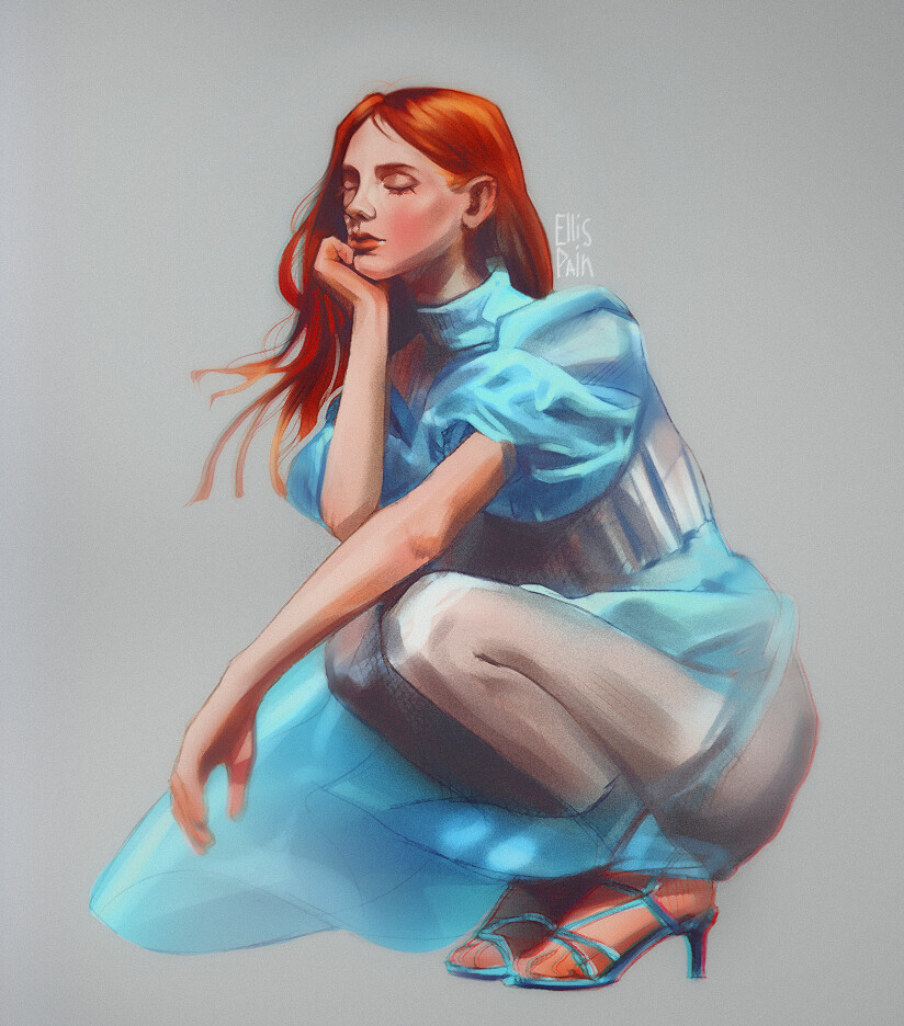 ArtStation - Ginger girl