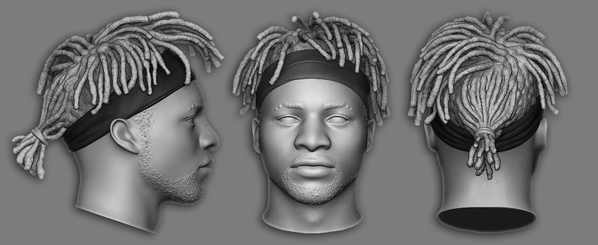 ArtStation - Player Head Sculpt