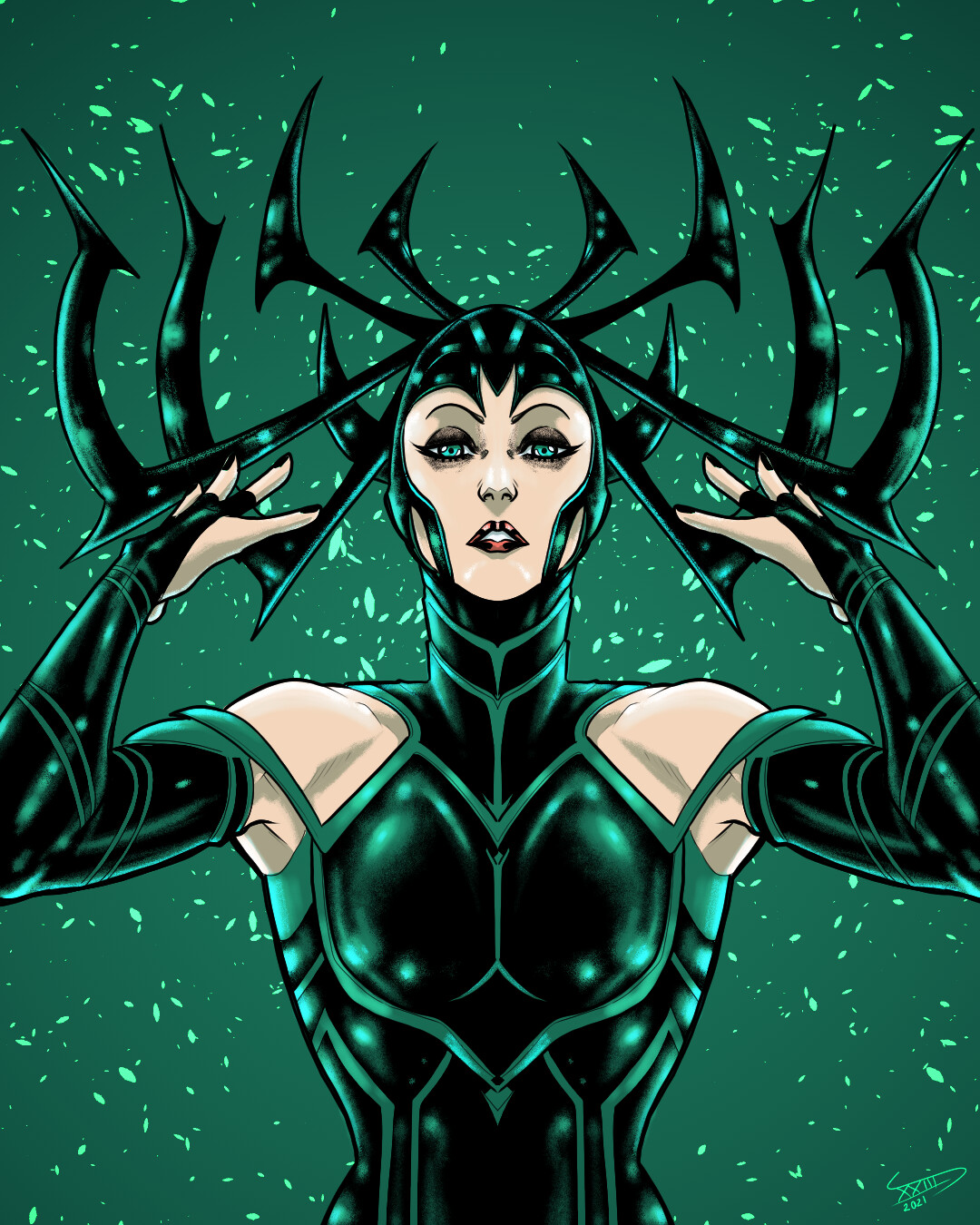 ArtStation - The Goddess of Death, Hela!