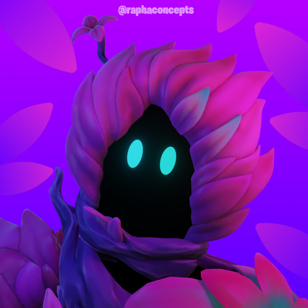 ArtStation - Renders with some of the Fortnite vegetation skins!
