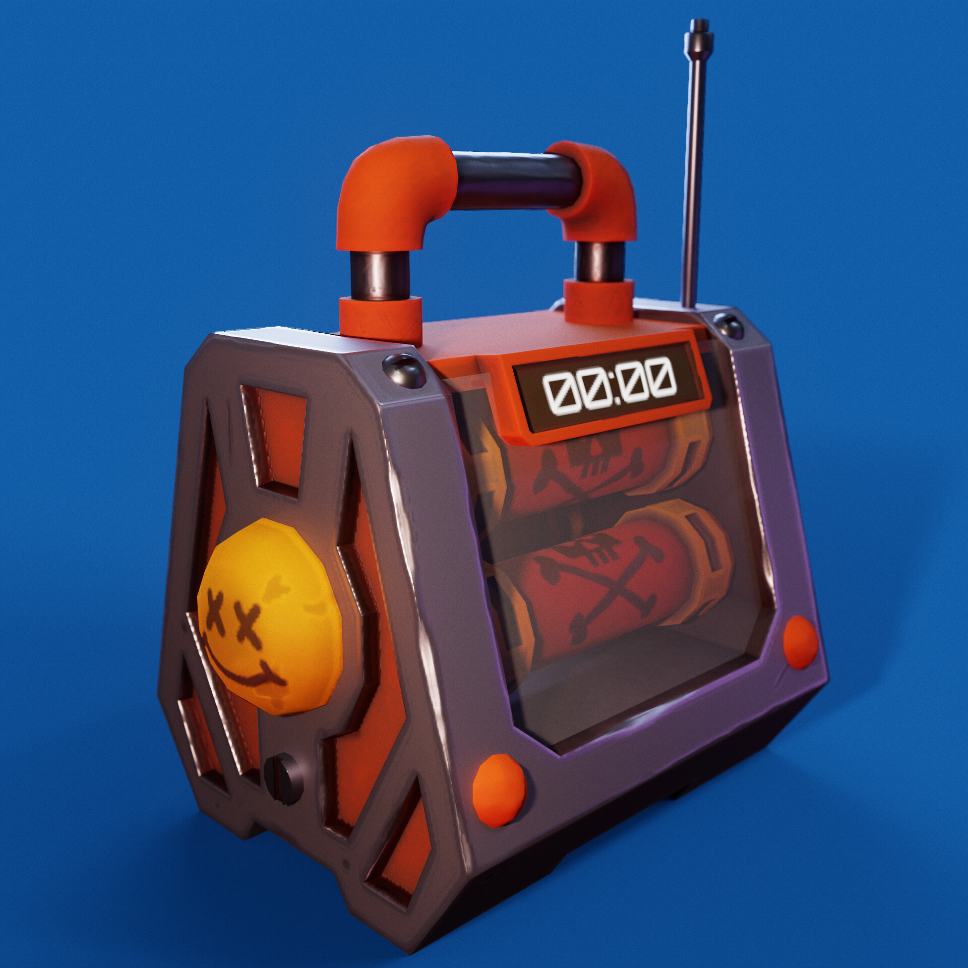ArtStation - Stylized Time Bomb