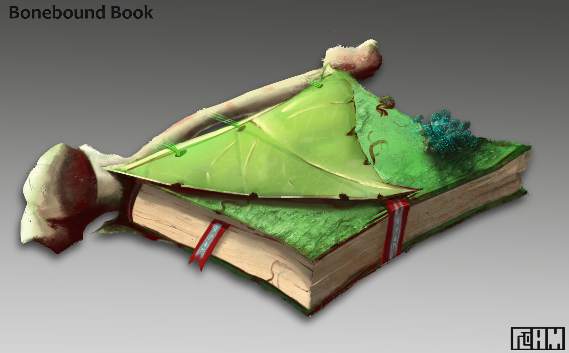 ArtStation - Bonebound Book