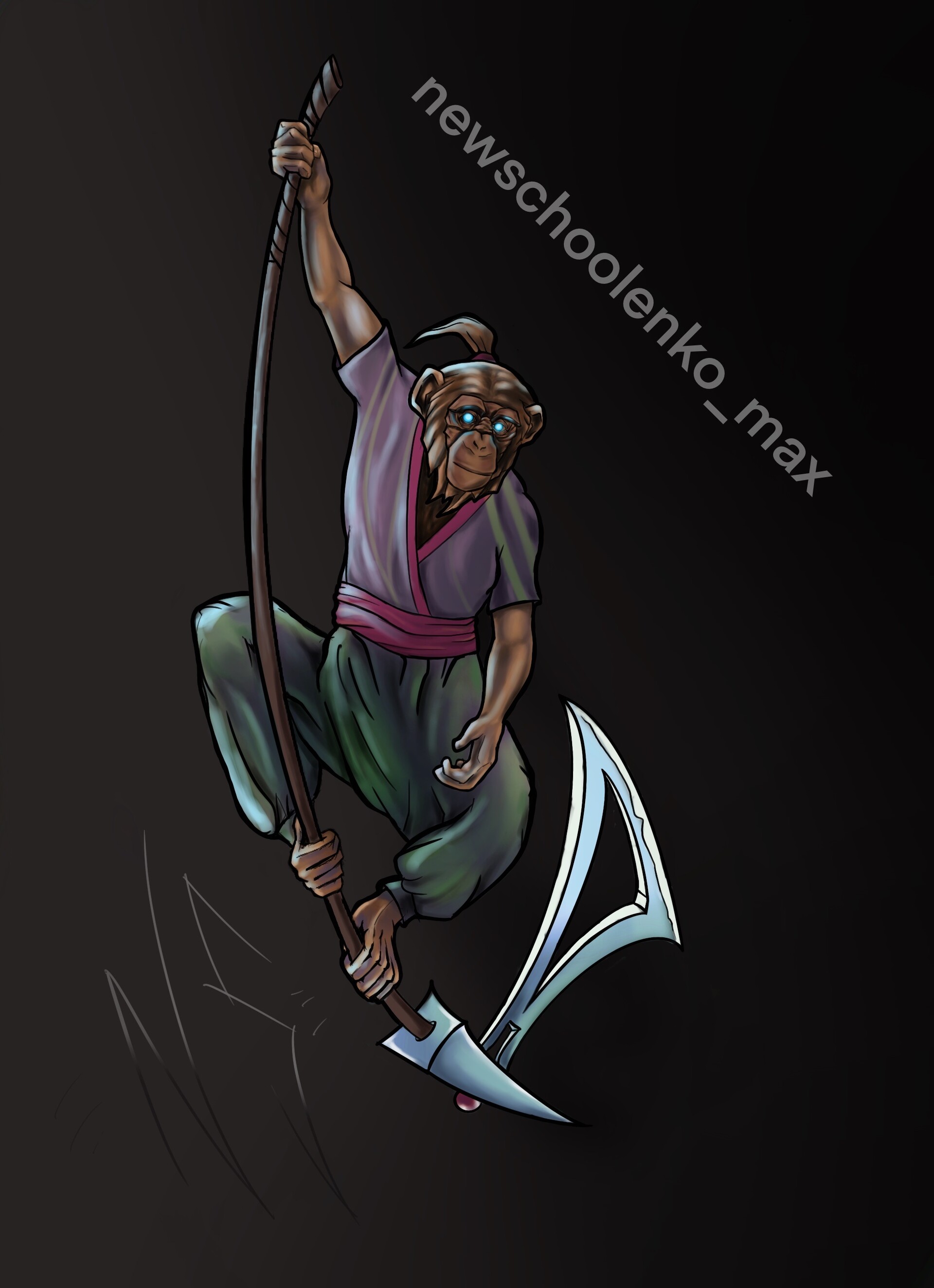 ArtStation - My monkey soul