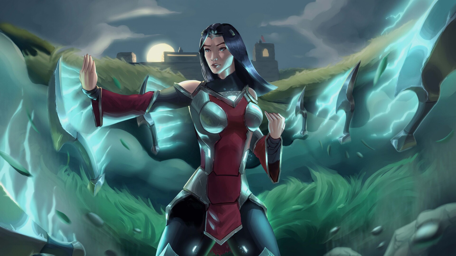ArtStation - Irelia Splash Art
