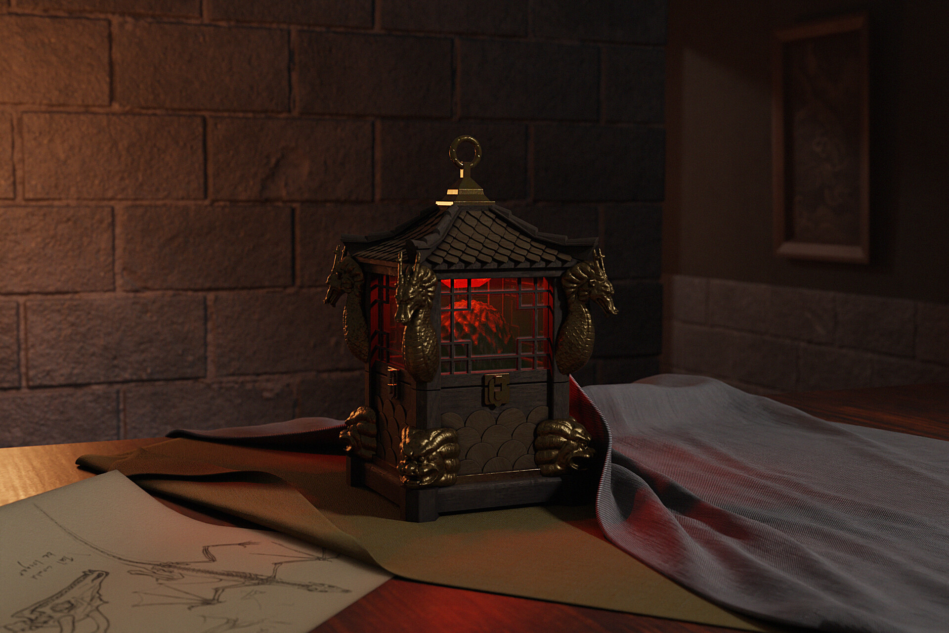 ArtStation - Dragon Egg Reliquary