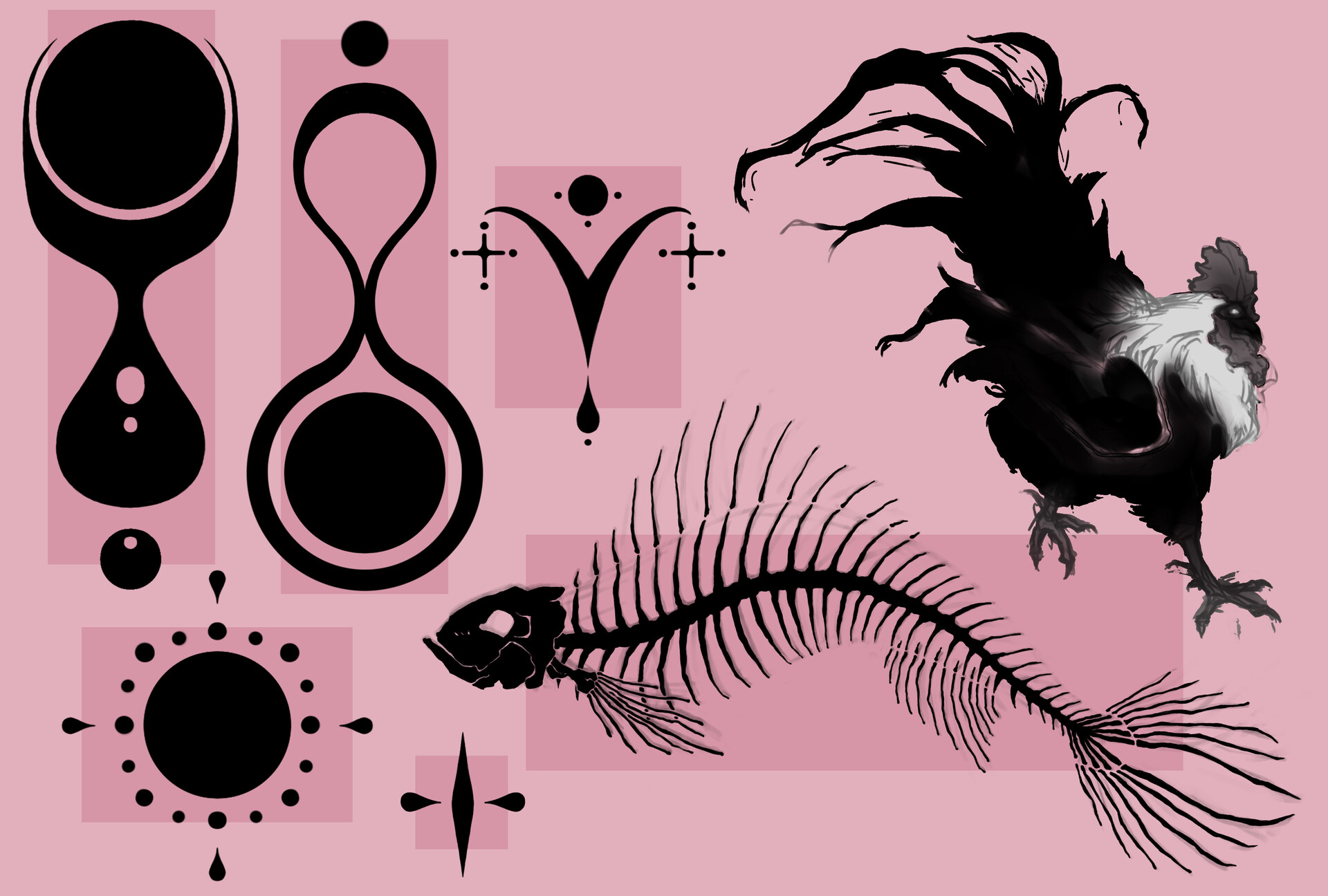 ArtStation - Amity - tattoos