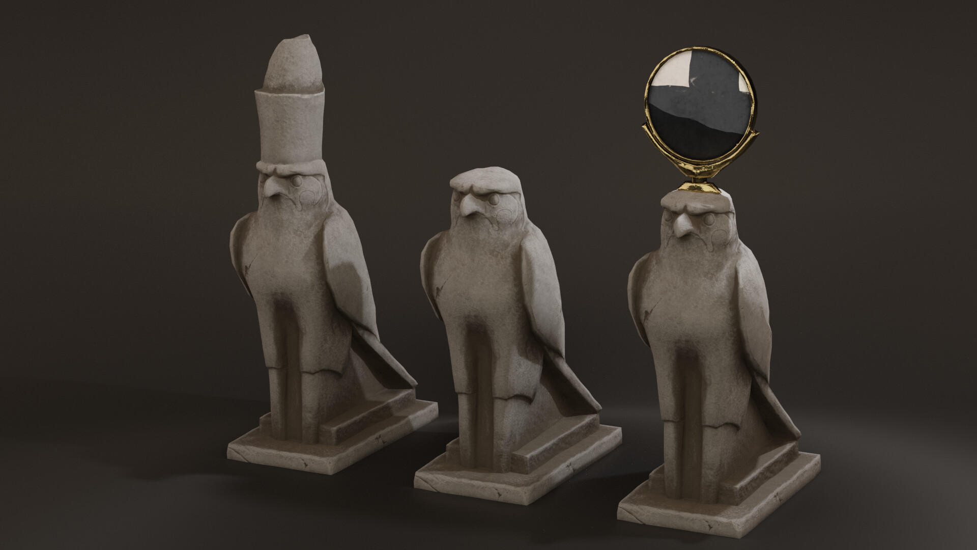 ArtStation - Falcons (Ra and Horus)