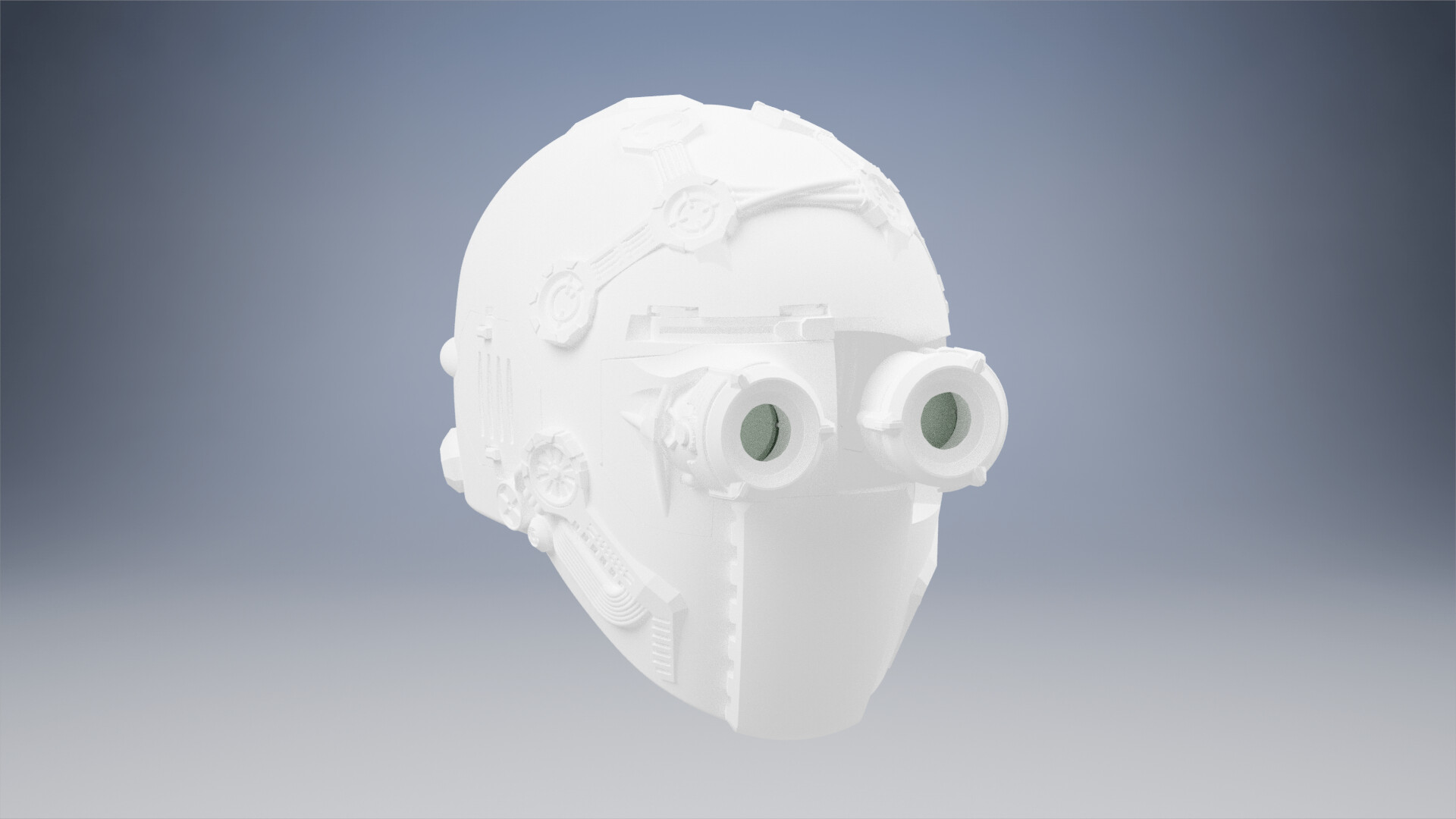 ArtStation - Prototype Aperture Helmet [old]