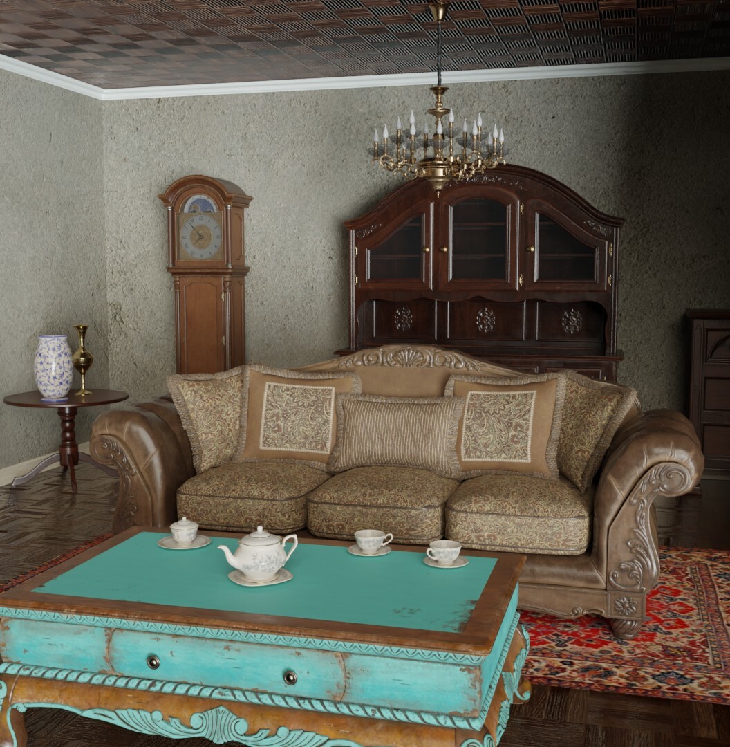 ArtStation - Vintage Scene