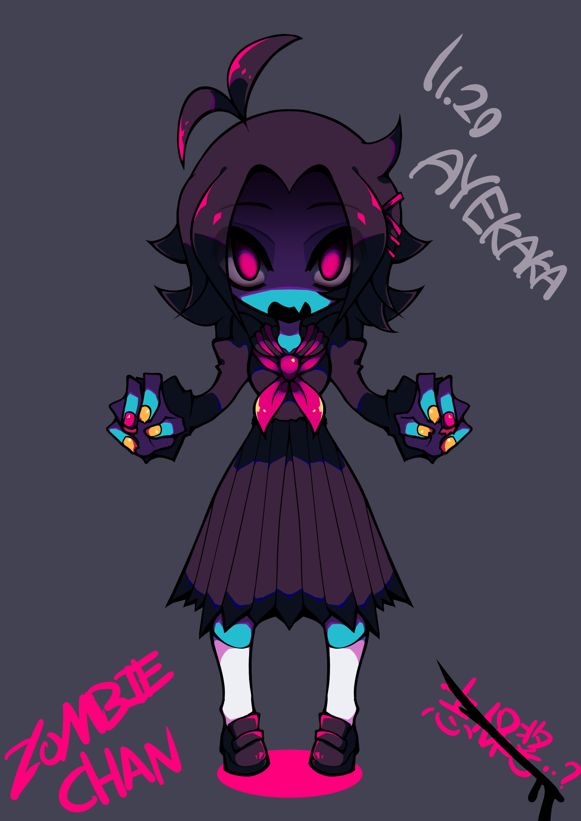 ArtStation - zomble chan