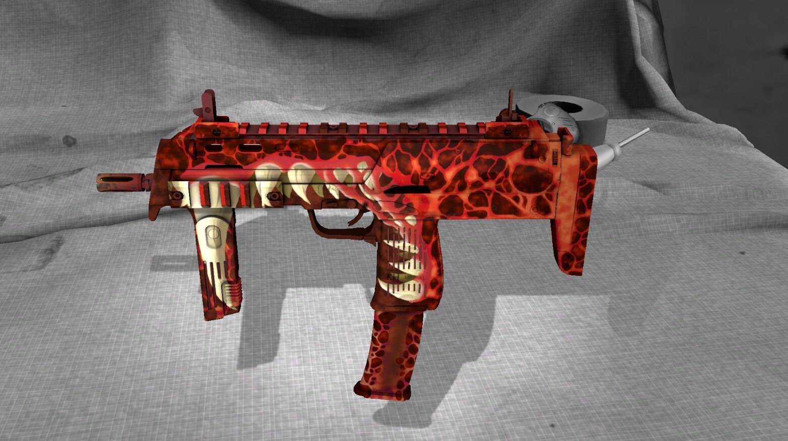 ArtStation - MP7 Dragon Opal Red