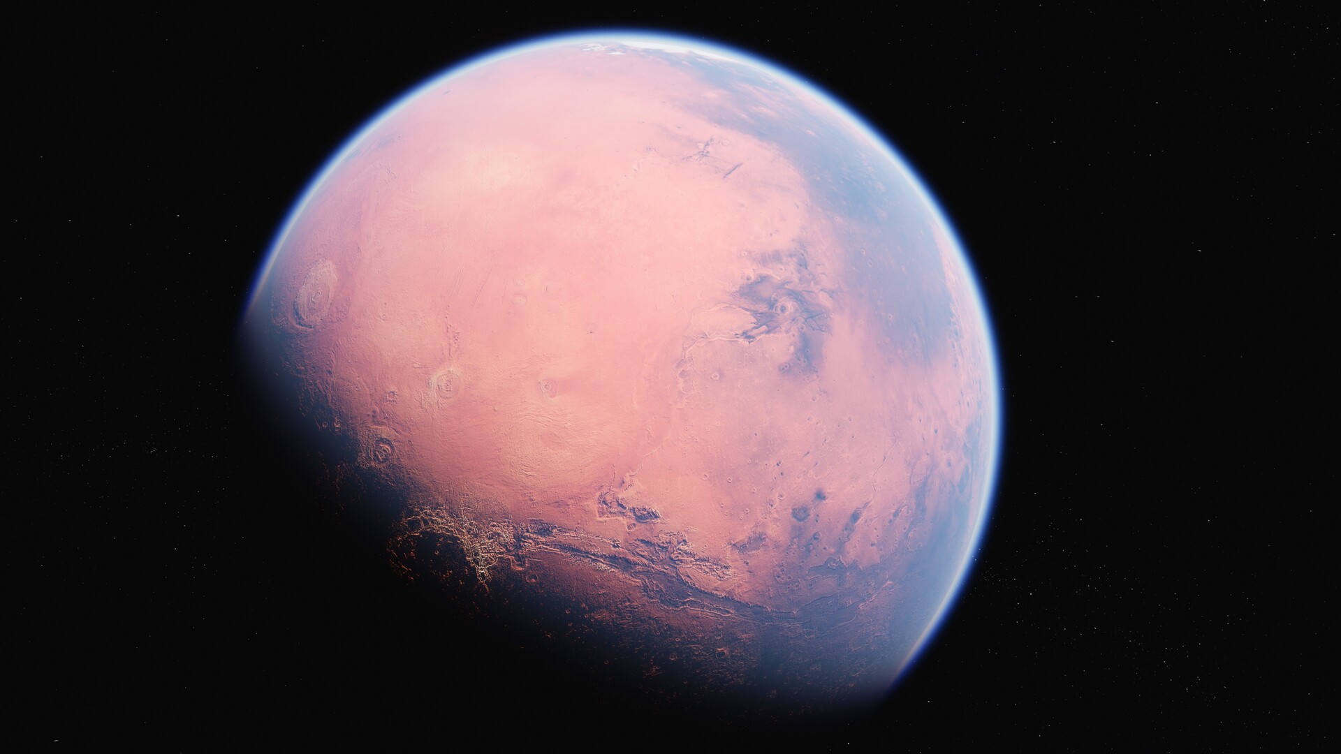 3d Styrofoam Planet Of Mars