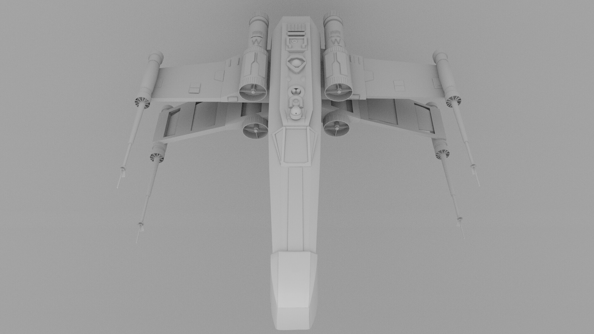 ArtStation - 3D Modelling - Xwing