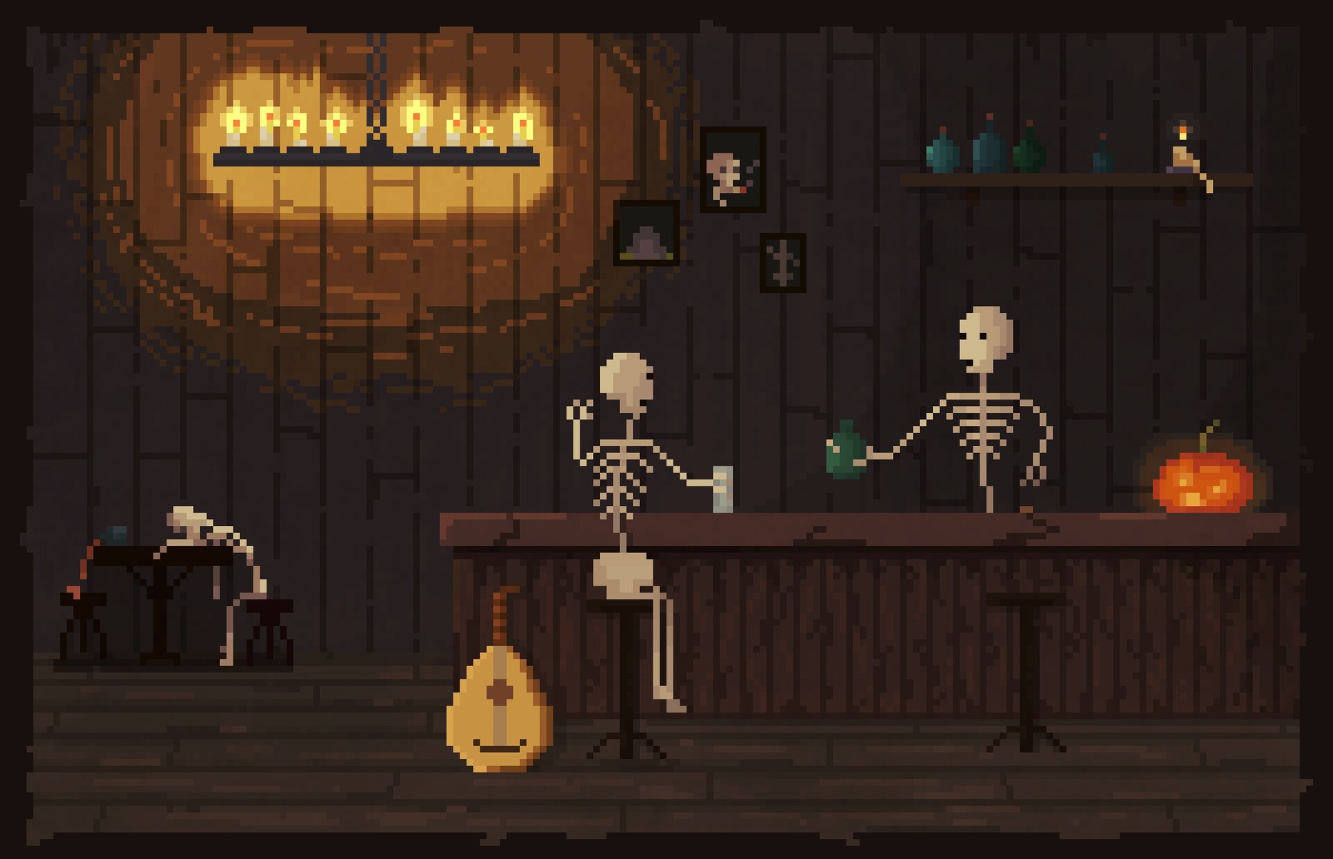 ArtStation - bar POISON or DEATH