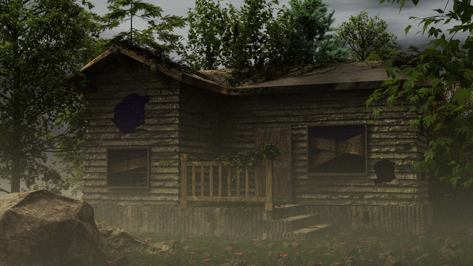 ArtStation - Post Apocalyptic House