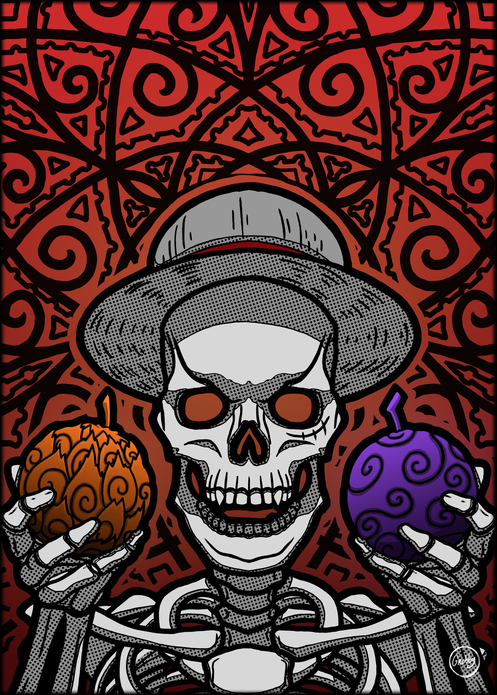 ArtStation - Monkey D.Luffy (One Piece) - Halloween 2021