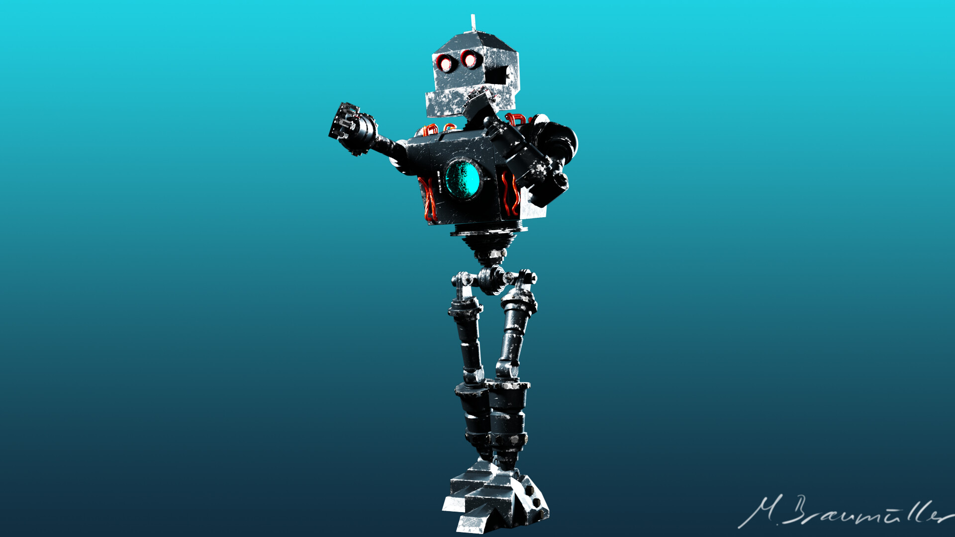 Marvin Robot Wallpaper