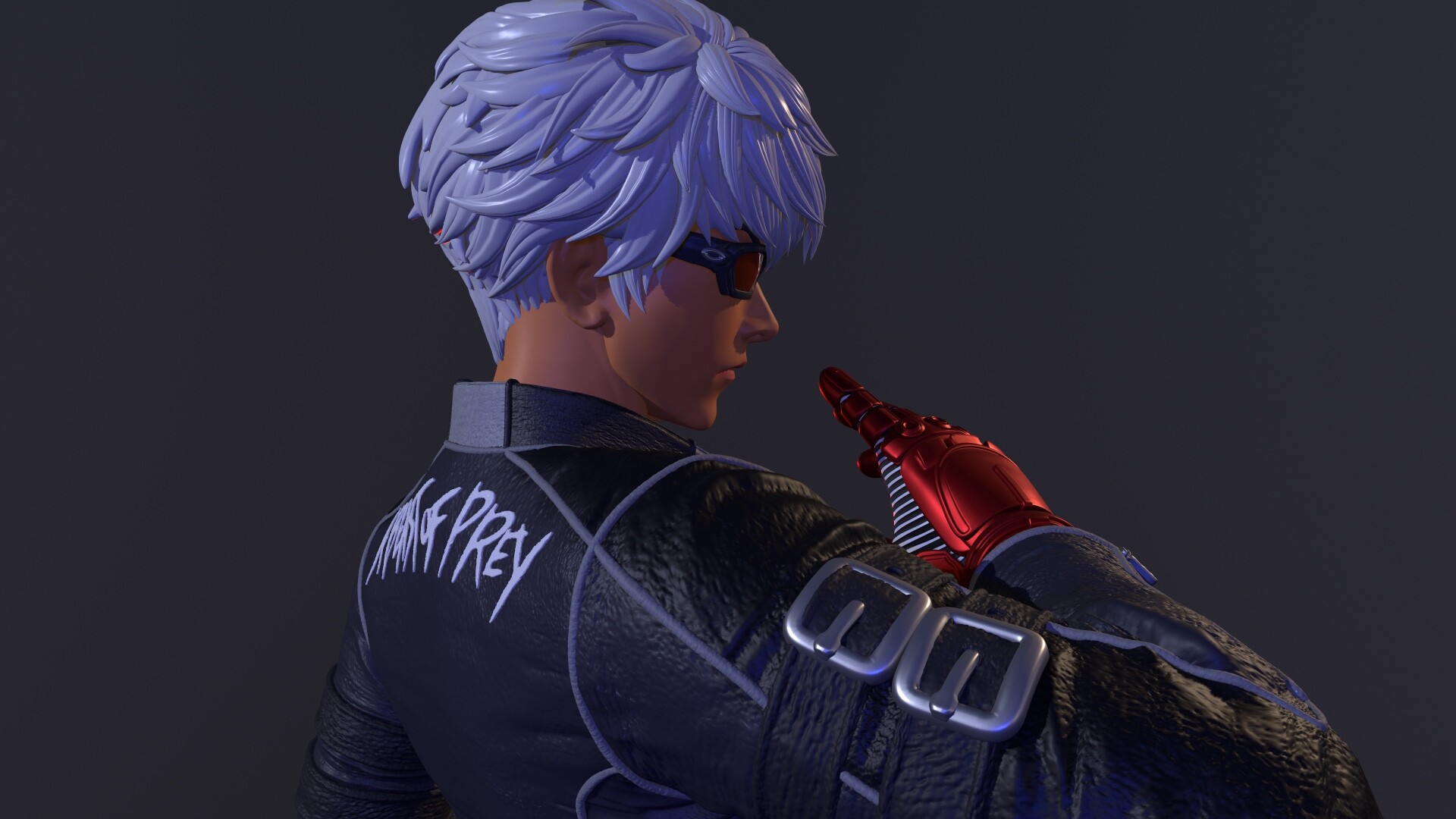 Luis Reyes - K dash from The king of fighters (kof)