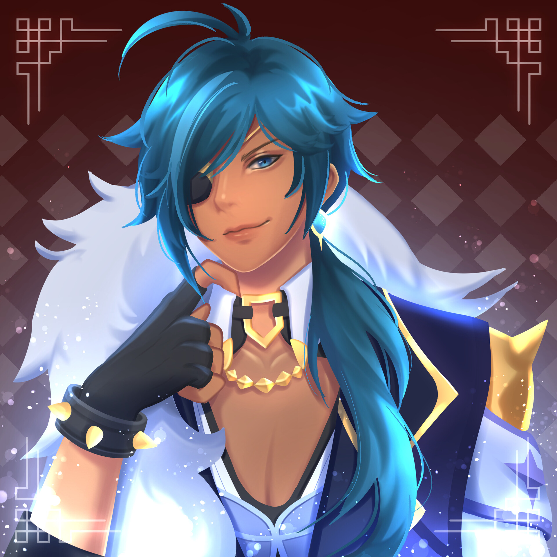 ArtStation - Fanart Kaeya Genshin Impact