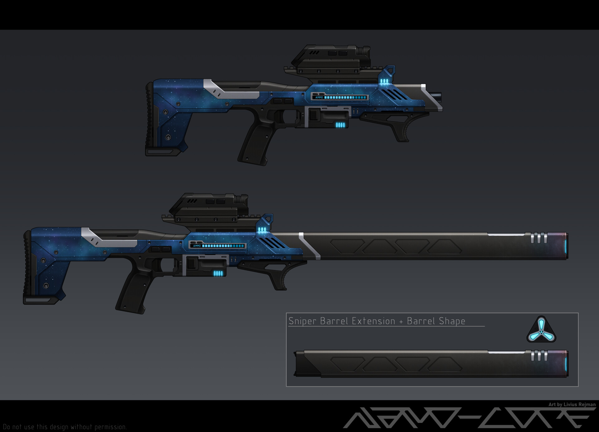 ArtStation - S-SMG Mk.I - Stellar Shot