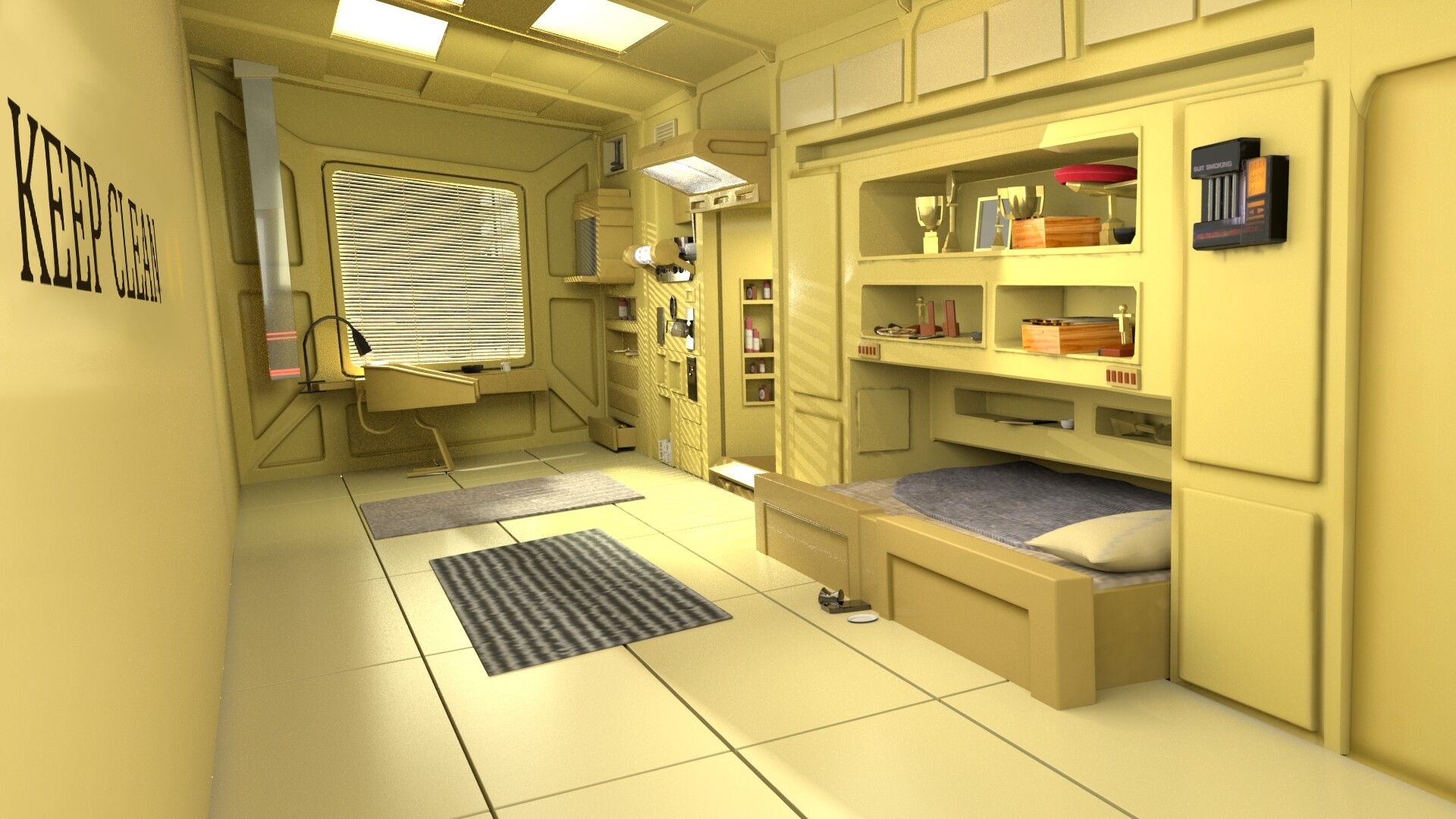 ArtStation - The Fifth Element (interior)