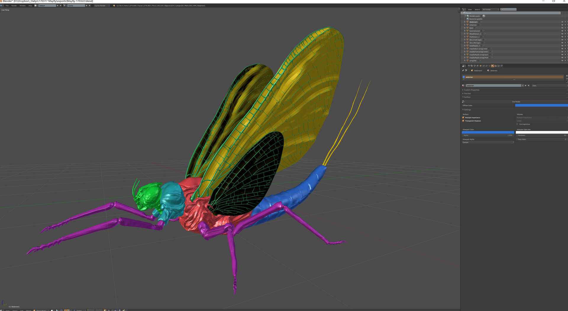 Scott Wood - Mayfly Sculpt