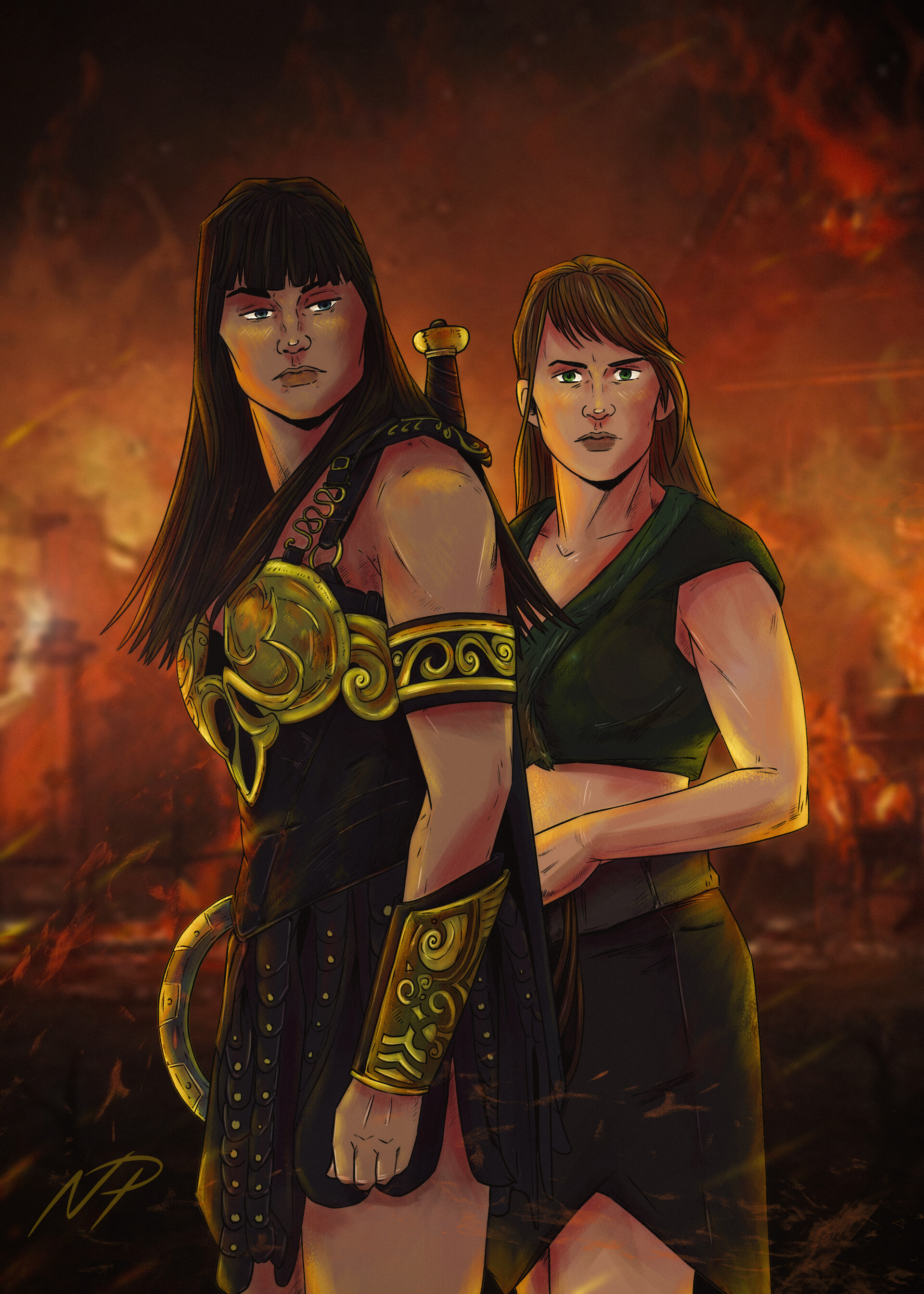 ArtStation - Xena & Gabriel
