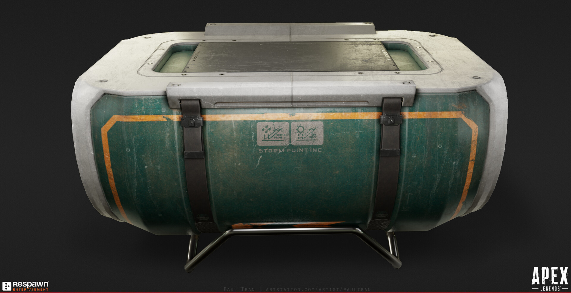 Paul Tran - Apex Legends - Storm Point - Colony Tarp Props