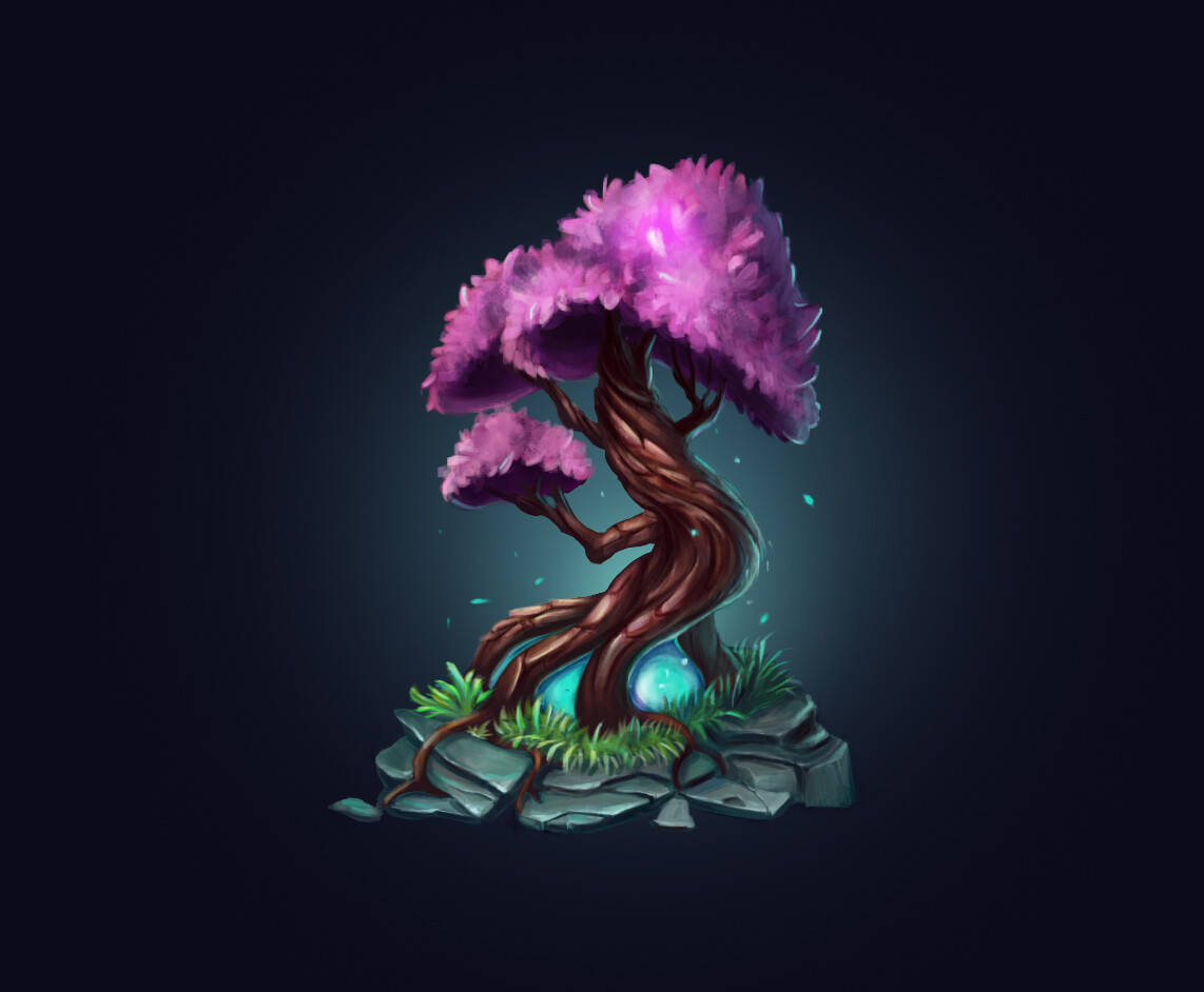 ArtStation - Magic tree
