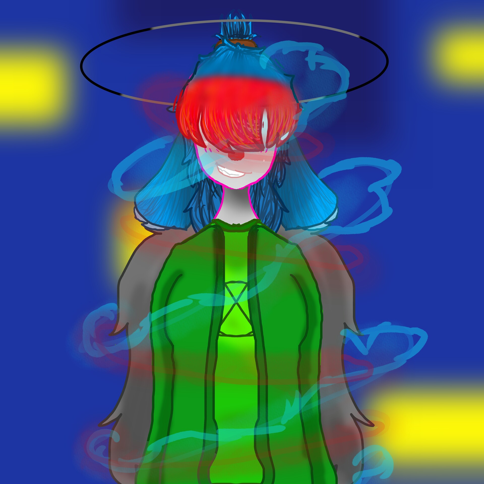 ArtStation - Blue Wolf! :)