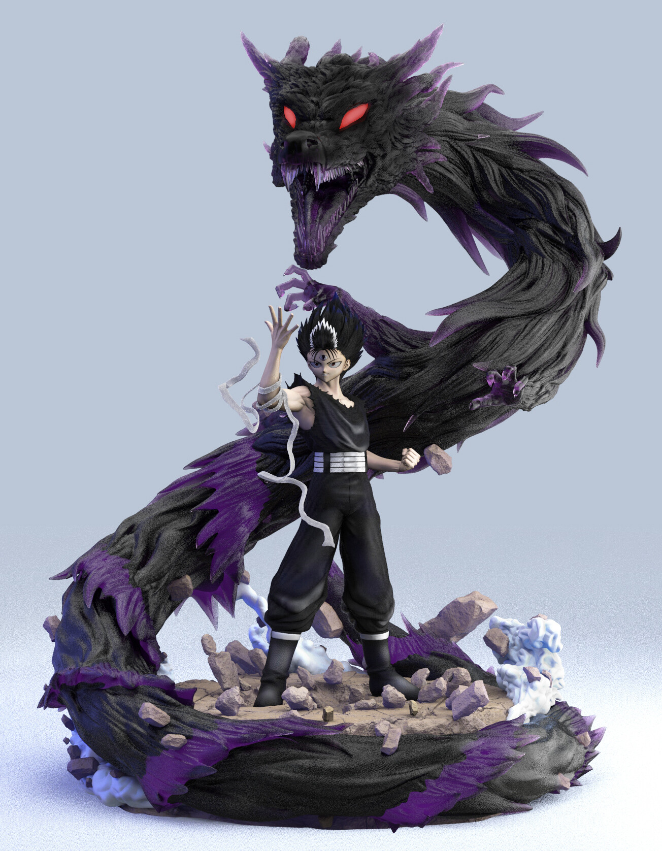 Carlos Valero - Hiei & Dragon Yu-Yu Hakusho 1/6