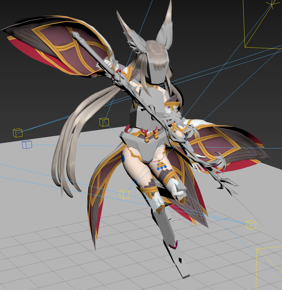 Mike Nickerson's Portfolio - XC2 - Catalyst Nia (Smash Ultimate Render)