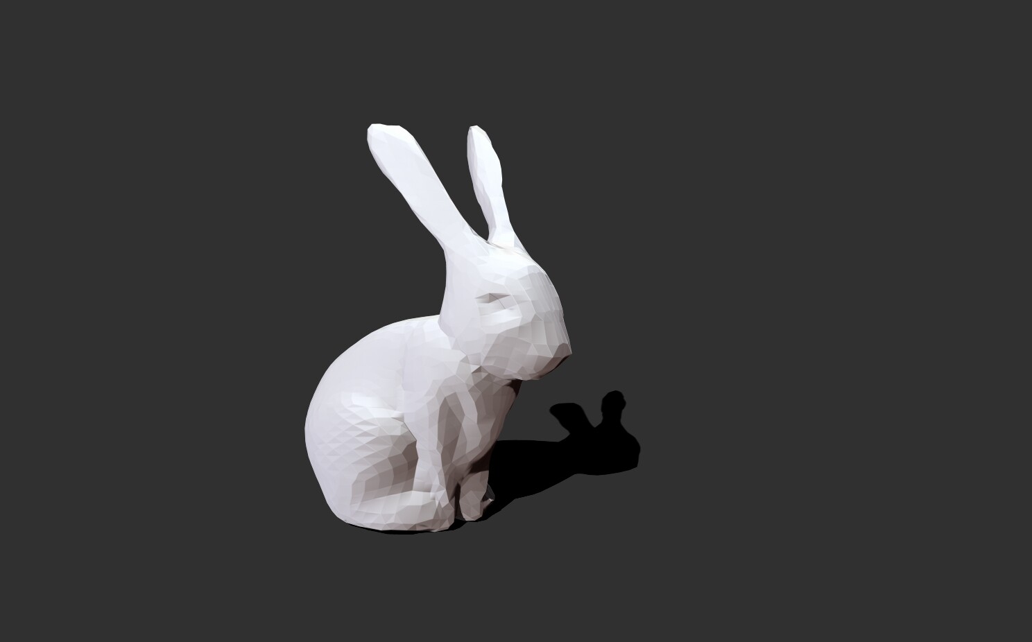 ArtStation - Low-Poly Bunny