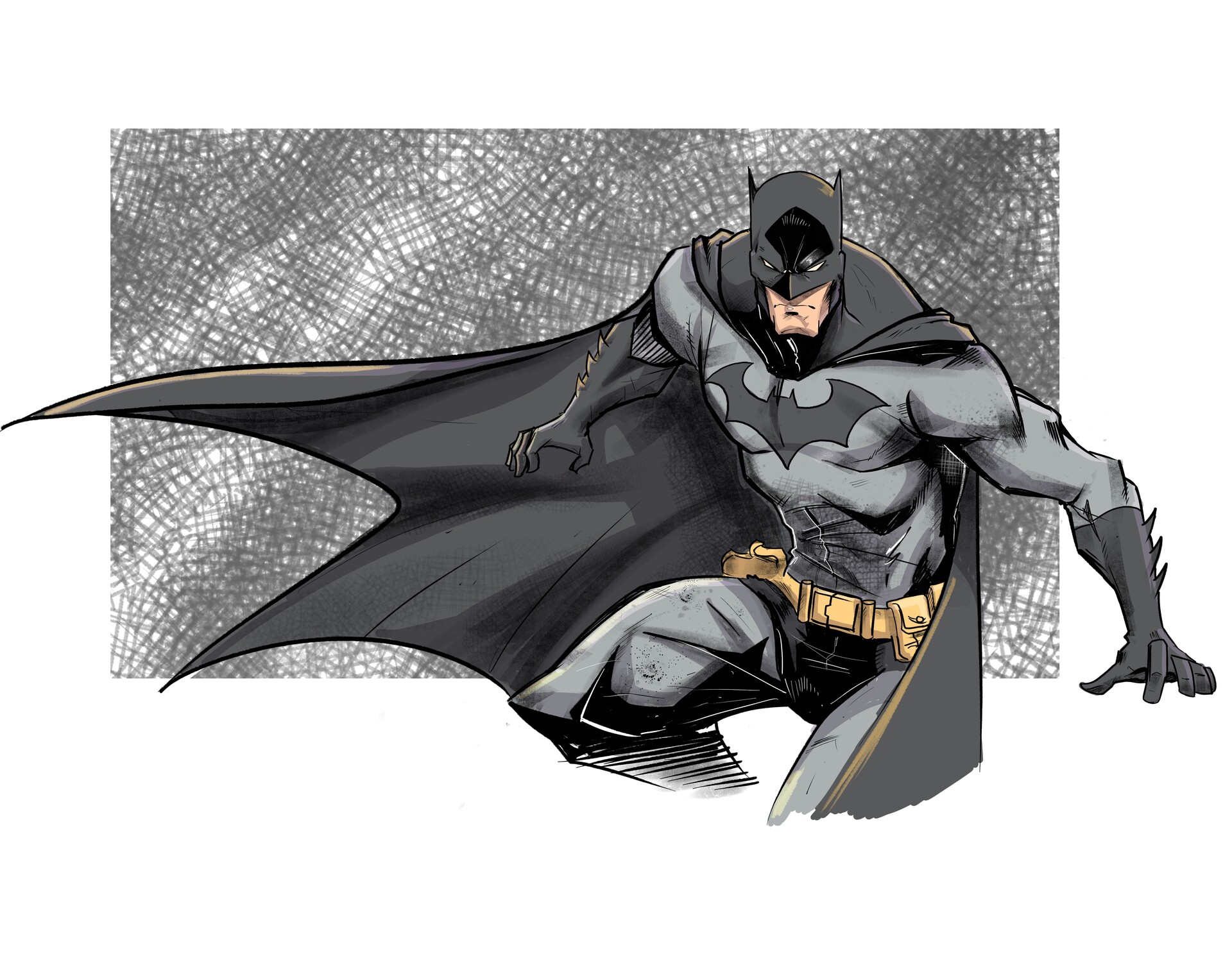 ArtStation - Batman Sketch