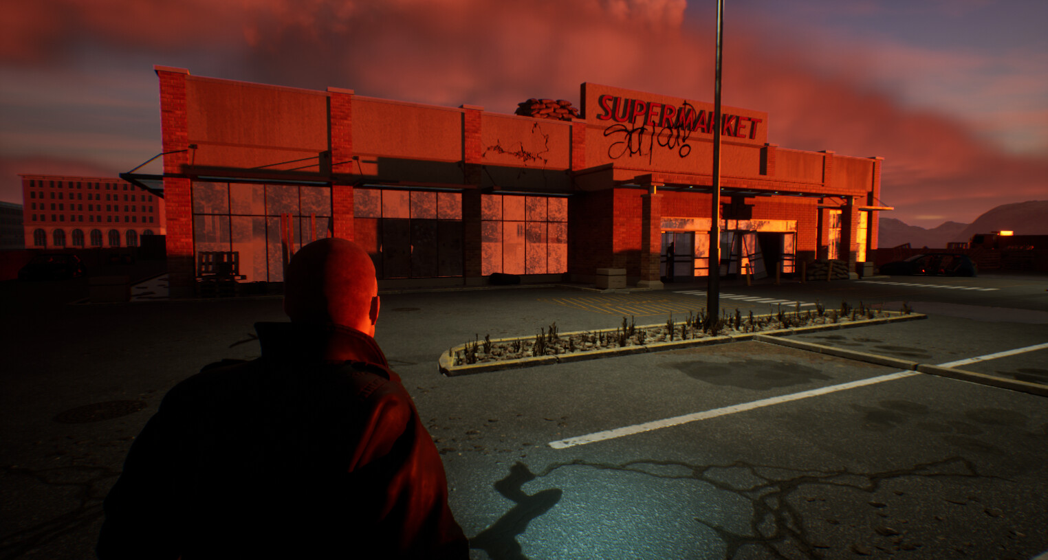 ArtStation - Abandoned store - post apocalyptic