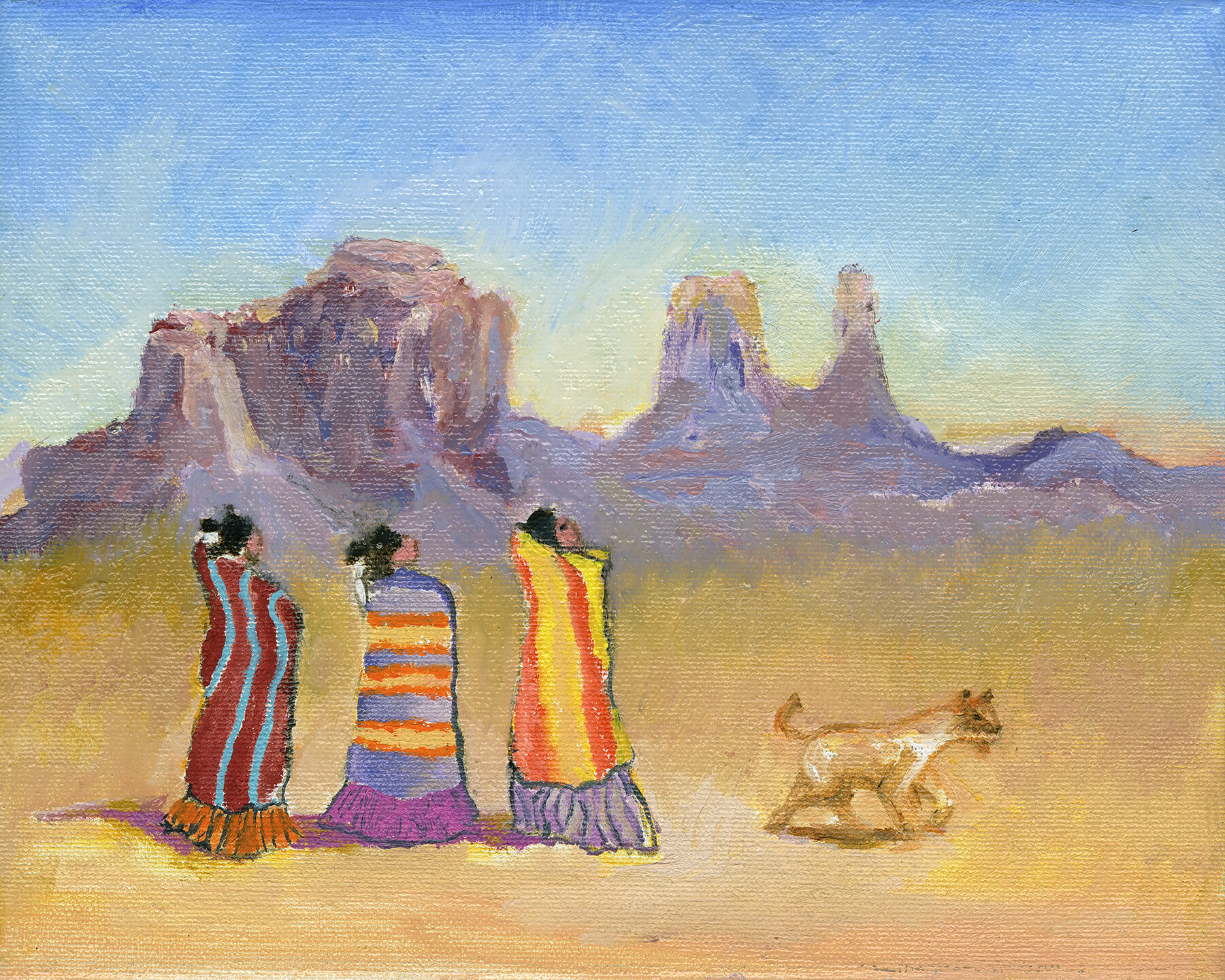 ArtStation - Homage to R.C. Gorman