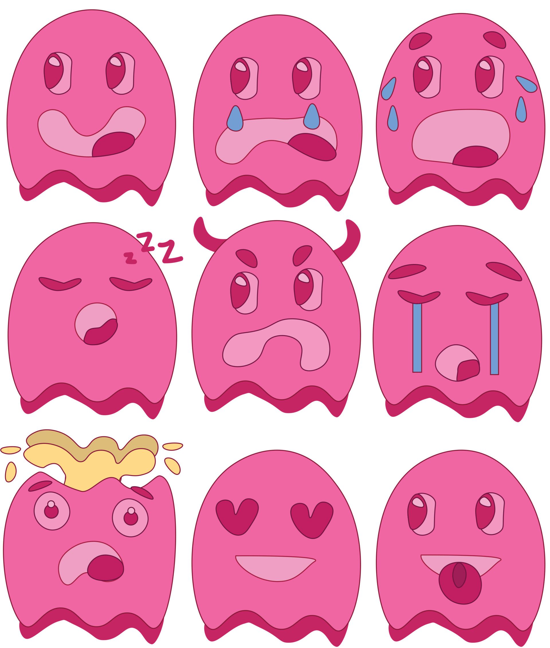 ArtStation - Ghost Emojis