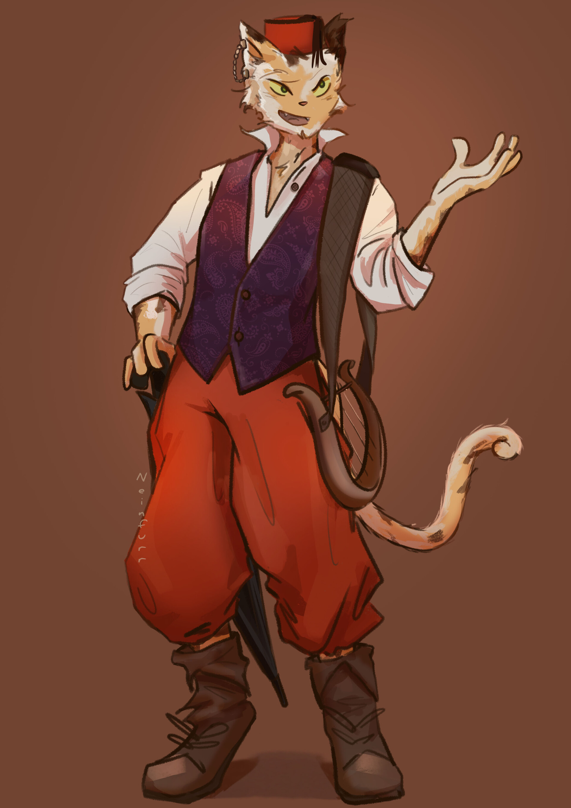 ArtStation - Bright Calico