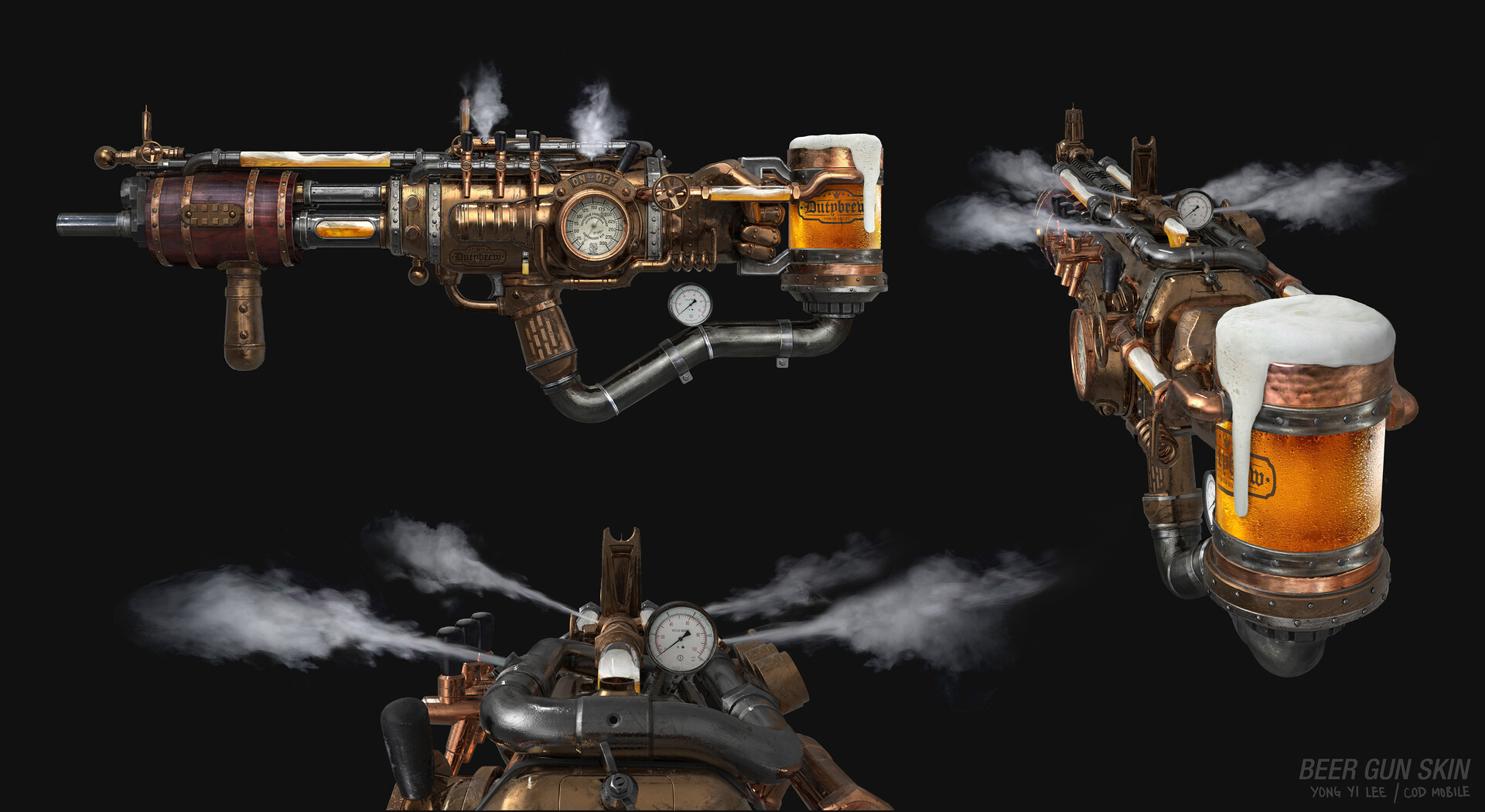 yongs - Call of Duty Mobile | Beer Gun & Battle Queen Gun Skins