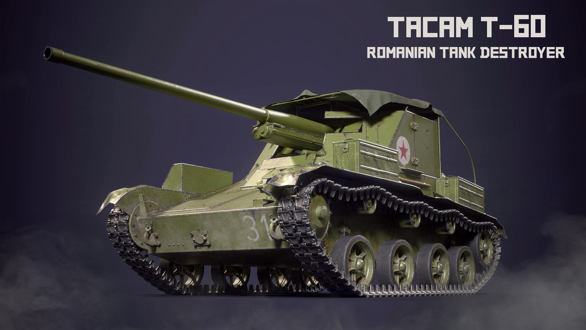 ArtStation - Tacam T-60
