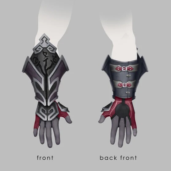 ArtStation - Concept art of magic glove for Nero.