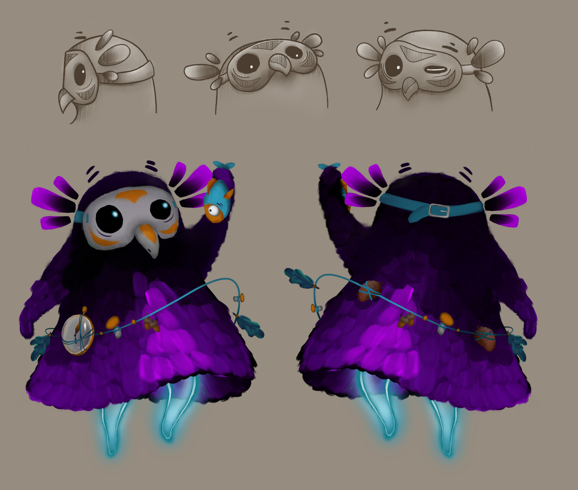 ArtStation - Owl concept art