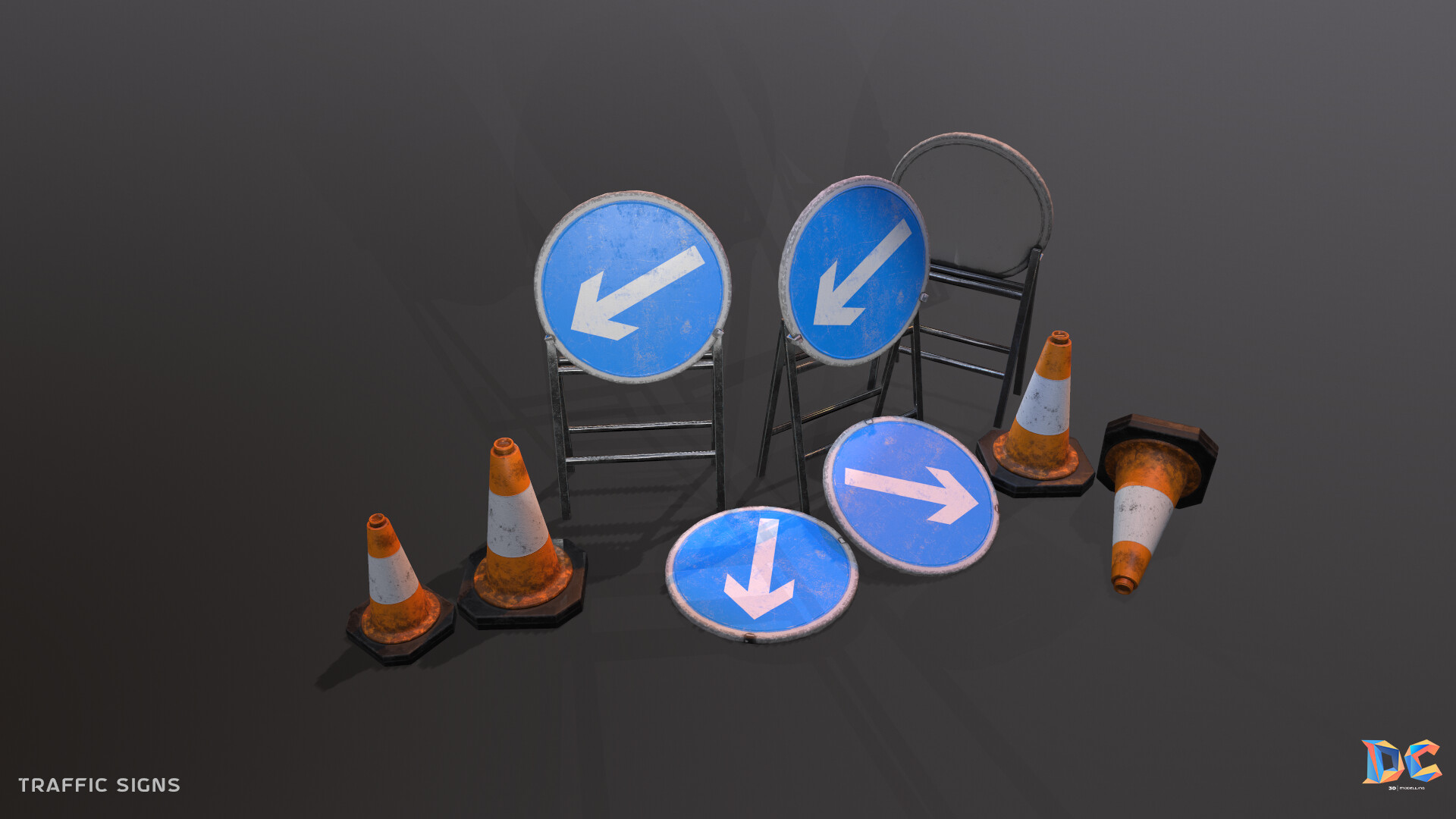ArtStation - Traffic Signs
