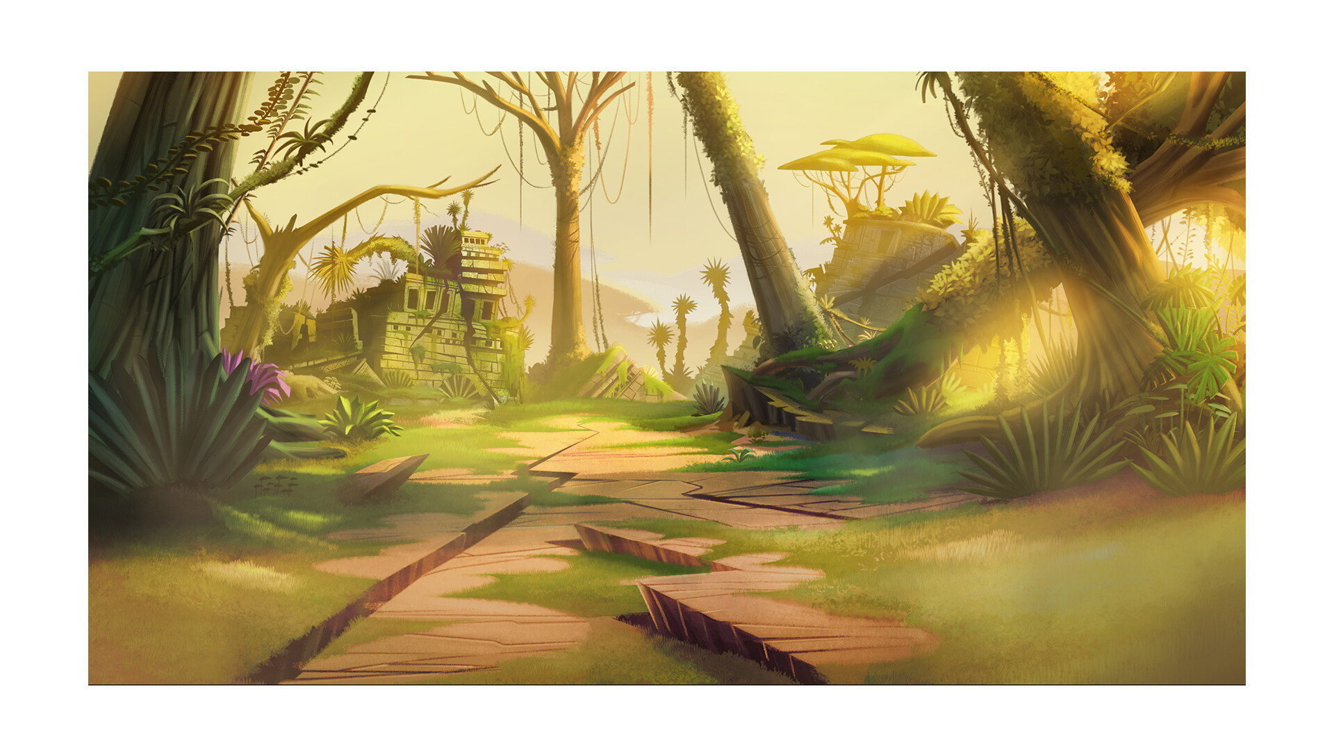 ArtStation - Koati the movie - Backgrounds