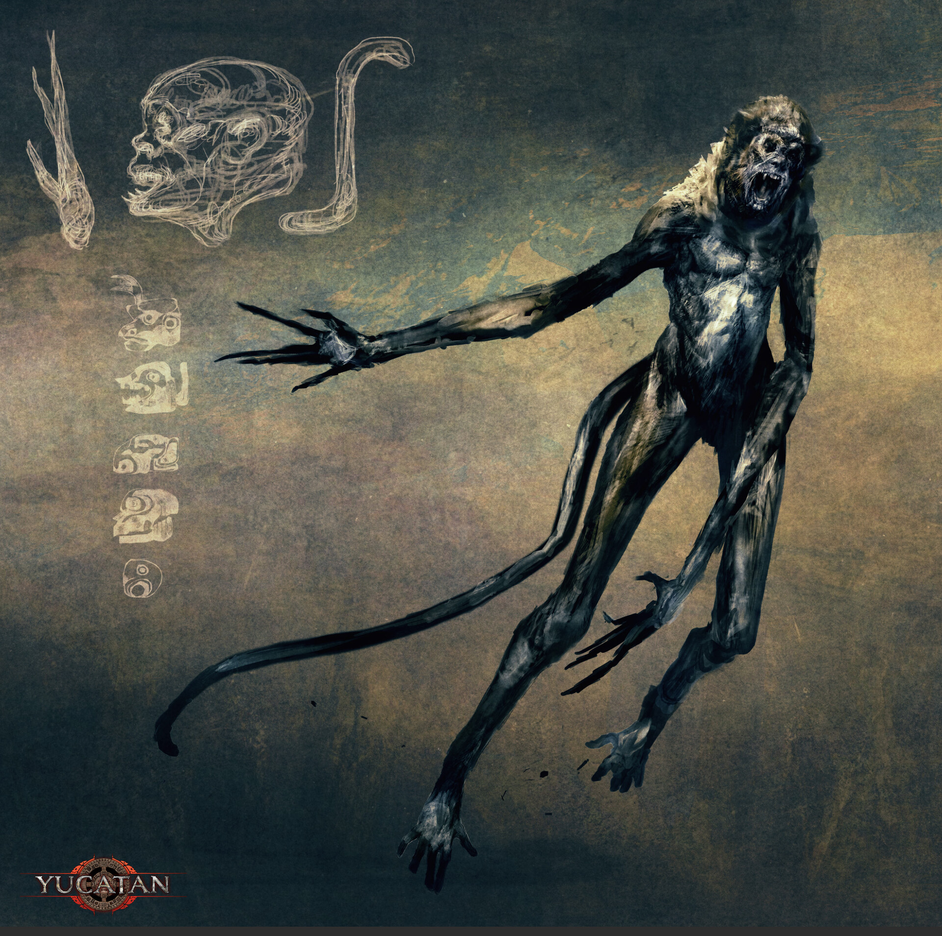 ArtStation - The Spider Monkey | YUCATAN