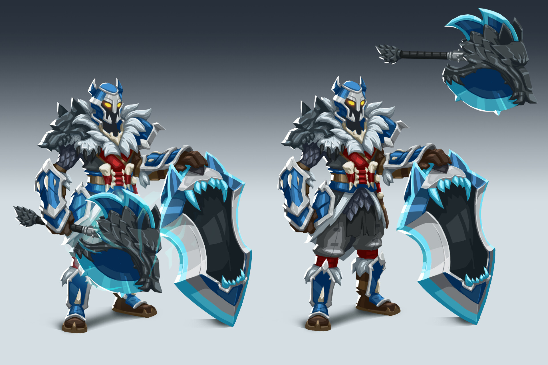 ArtStation - Wolf Warrior