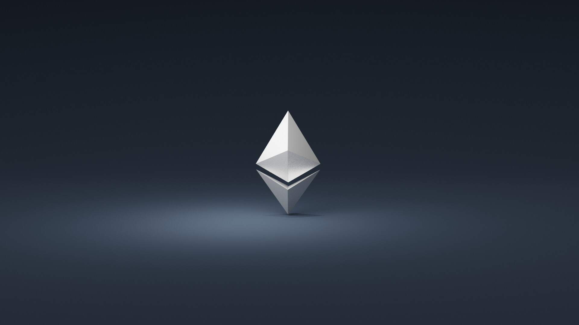 ArtStation - Ethereum symbol in 3D