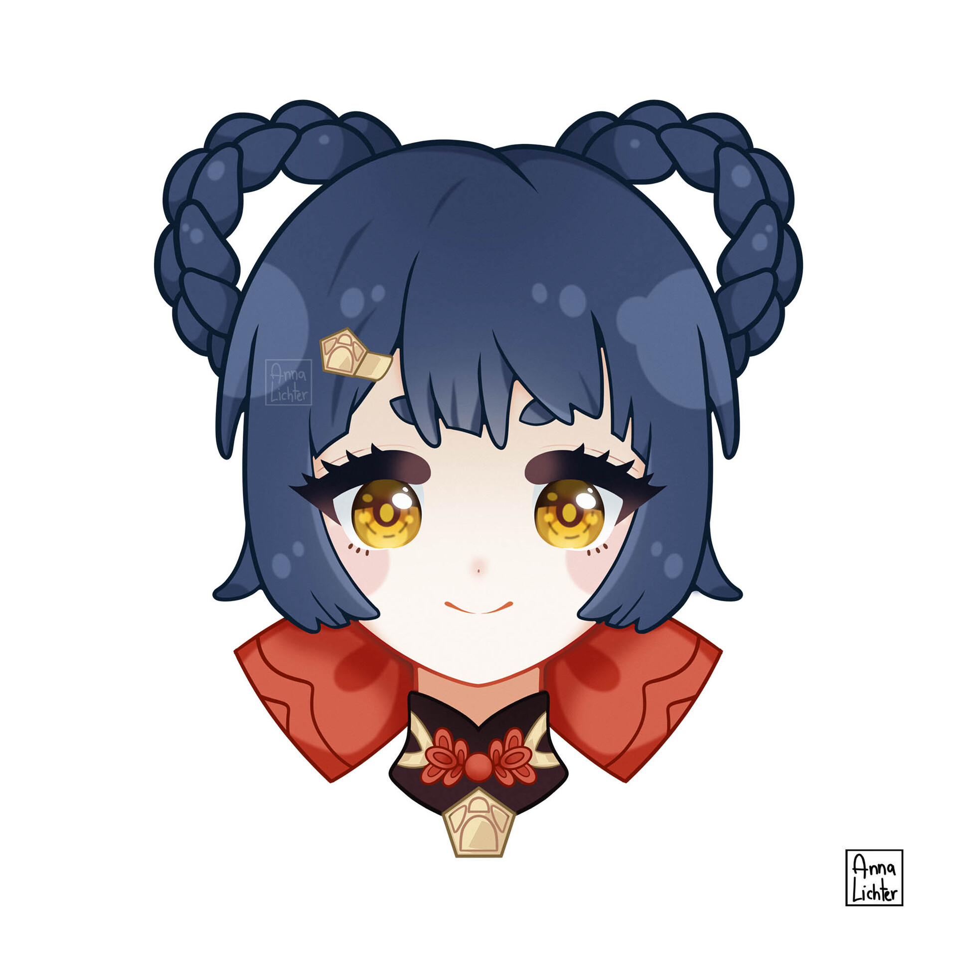 ArtStation - FanArt Xiangling - Genshin Impact